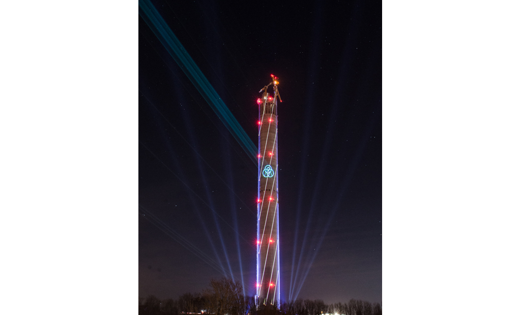 thyssenkrupp shines a light: test tower for elevator innovations became ...